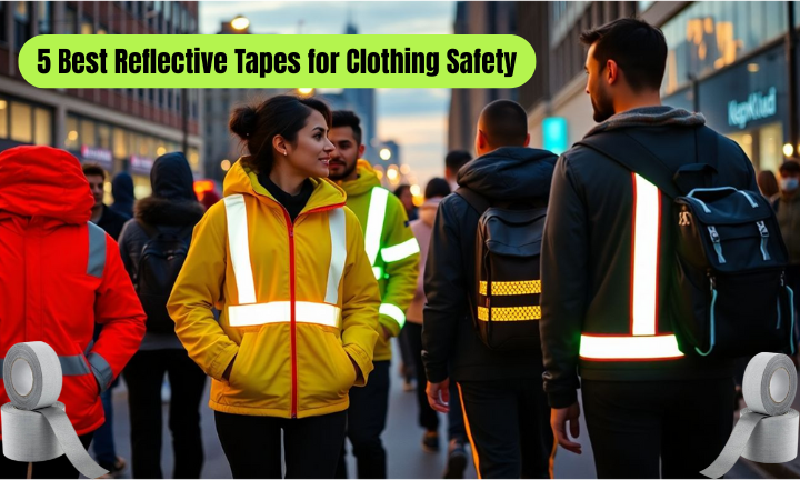 5 Best Reflective Tapes for Clothing Safety | PS Reflective